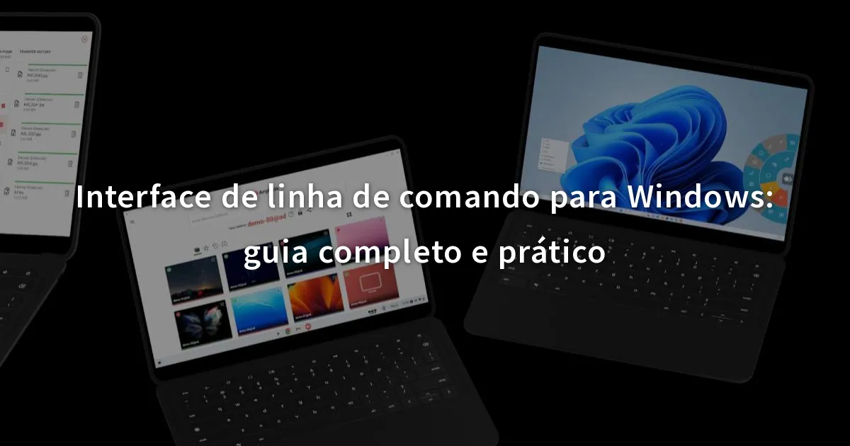 Interface de linha de comando para Windows: guia completo e prático